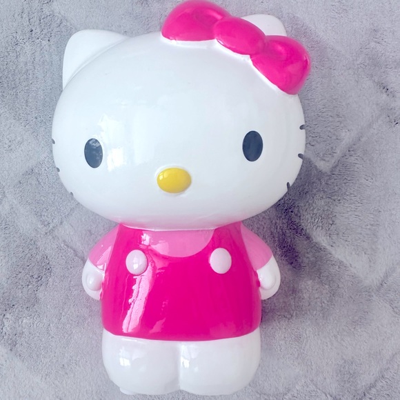 Hello Kitty | Toys | Hello Kitty Ceramic Coin Bank Pink | Poshmark